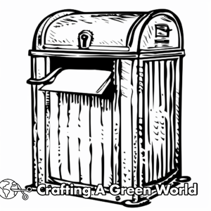 Mailbox Coloring Pages - Free & Printable!