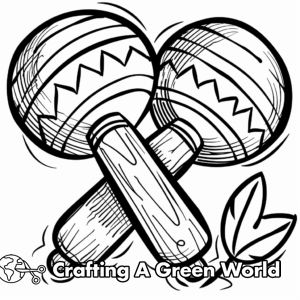 Maracas Coloring Pages - Free & Printable!