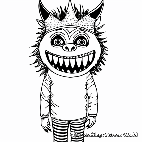 Where The Wild Things Are Coloring Pages - Free & Printable!