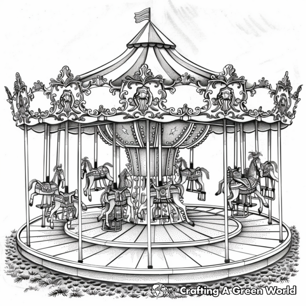 Fair Coloring Pages - Free & Printable!