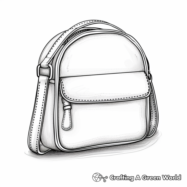 Purse Coloring Pages - Free & Printable!