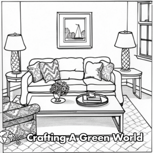 Room Coloring Pages - Free & Printable!