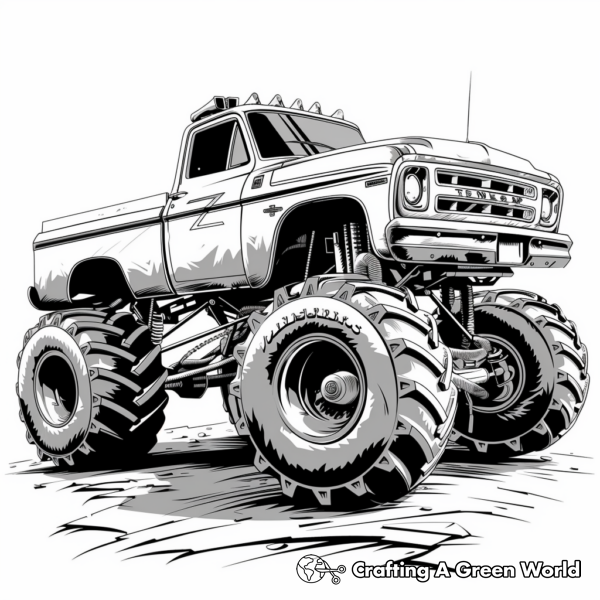 RC Car Coloring Pages - Free & Printable!