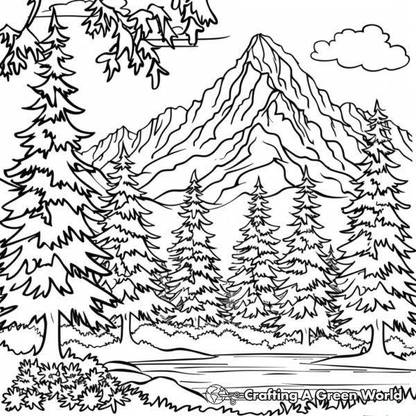 Scene Coloring Pages - Free & Printable!