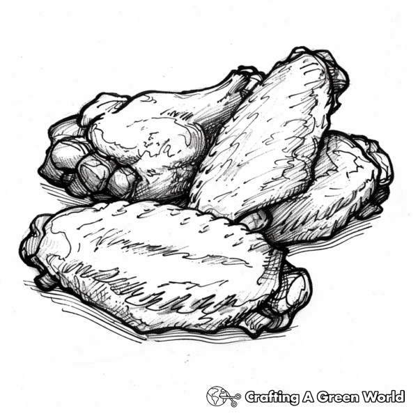 Fast Food Coloring Pages - Free & Printable!