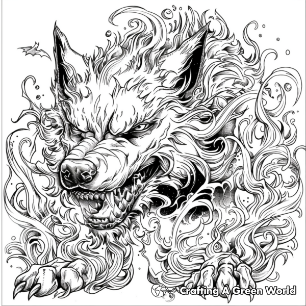Anime Halloween Coloring Pages - Free & Printable!
