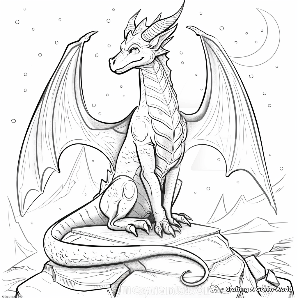 Easy Mythical Coloring Pages 2025 