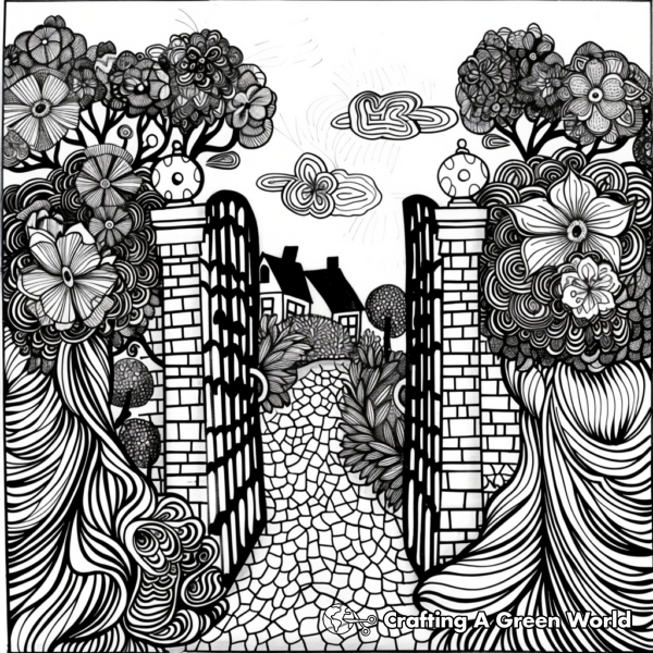 Adult Secret Garden Coloring Pages - Free & Printable!