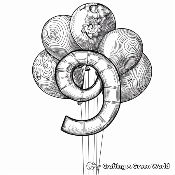 Number 9 Coloring Pages - Free & Printable!