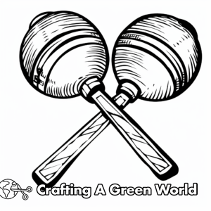 Maracas Coloring Pages - Free & Printable!