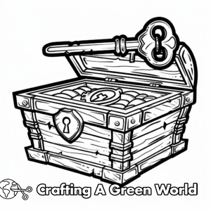 Key Coloring Pages - Free & Printable!