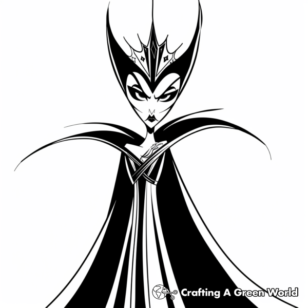 Disney Villain Coloring Pages - Free & Printable!