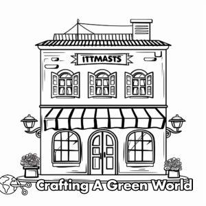 Restaurant Coloring Pages - Free & Printable!