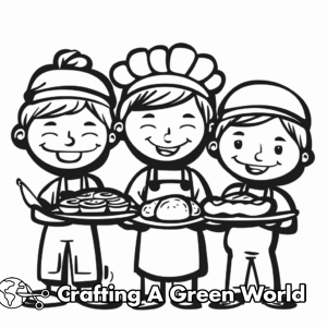 Restaurant Coloring Pages - Free & Printable!
