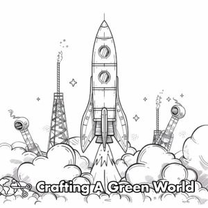 Little Space Coloring Pages - Free & Printable!
