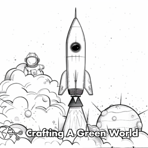 Little Space Coloring Pages - Free & Printable!