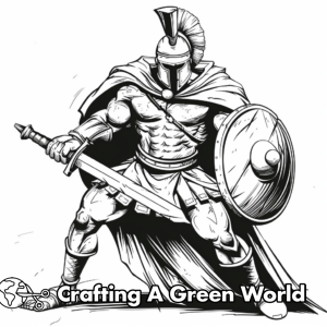 Warrior Coloring Pages - Free & Printable!