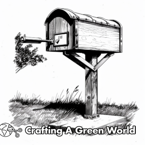 Mailbox Coloring Pages - Free & Printable!
