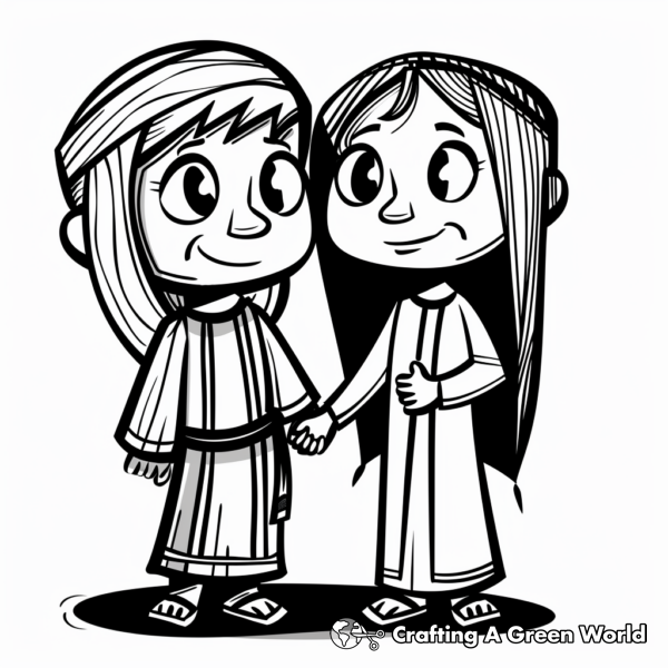 Ruth Coloring Pages - Free & Printable!