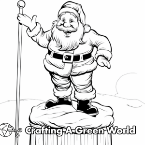 North Pole Coloring Pages - Free & Printable!