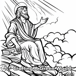 Sunday School About Creation Coloring Pages - Free & Printable!