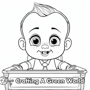 Boss Baby Coloring Pages - Free & Printable!