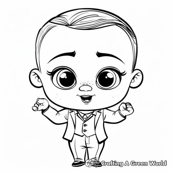 Boss Baby Coloring Pages - Free & Printable!