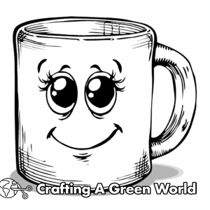 Mug Coloring Pages - Free & Printable!
