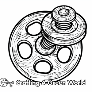 Fidget Toys Coloring Pages - Free & Printable!