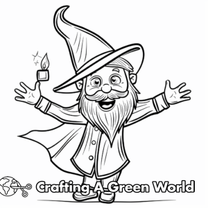 Magician Coloring Pages - Free & Printable!