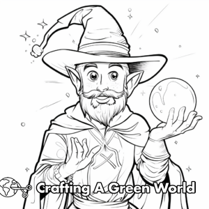 Magician Coloring Pages - Free & Printable!