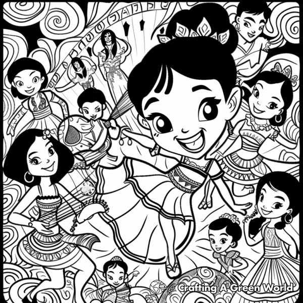 Spain Coloring Pages - Free & Printable!