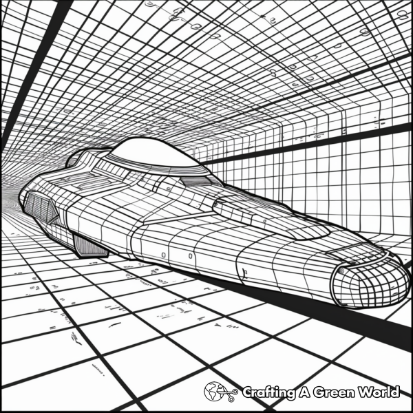 Mystery Grid Coloring Pages - Free & Printable!