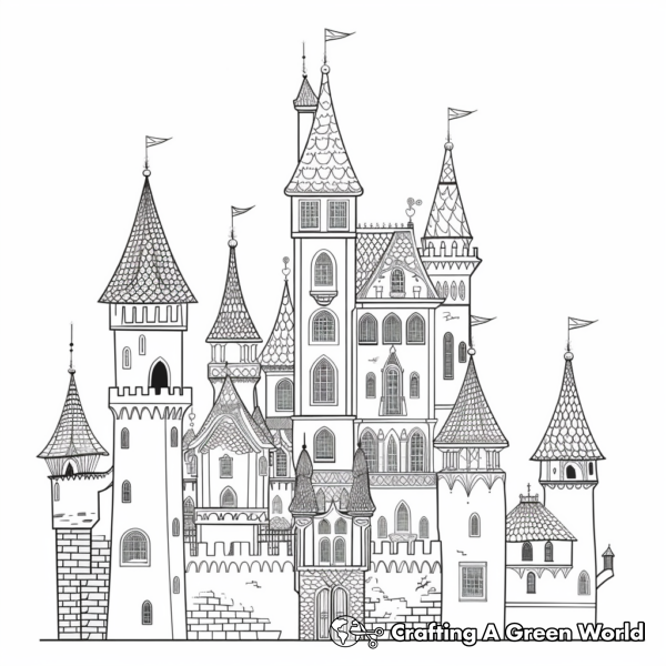 Gothic Coloring Pages - Free & Printable!