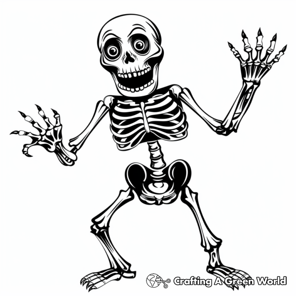 Scary Monster Coloring Pages - Free & Printable!