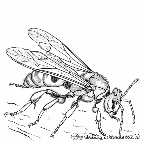 Hornet Coloring Pages - Free & Printable!