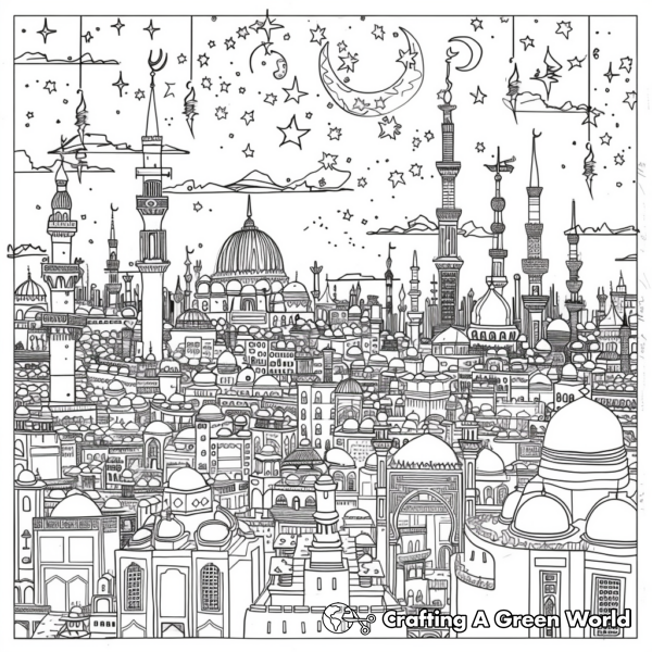 City For Adults Coloring Pages - Free & Printable!