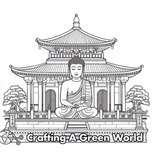 Buddha Coloring Pages - Free & Printable!