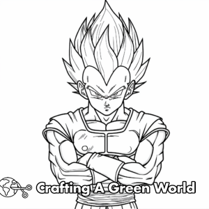 Vegito Coloring Pages - Free & Printable!
