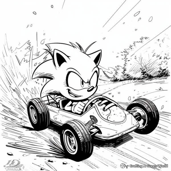 Super Sonic 2 Coloring Pages - Free & Printable!