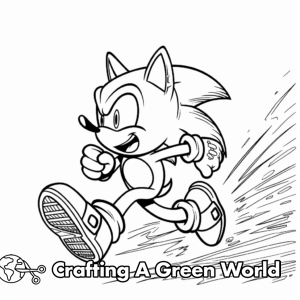 Super Sonic 2 Coloring Pages - Free & Printable!