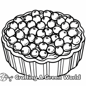 Thanksgiving Food Coloring Pages - Free & Printable!
