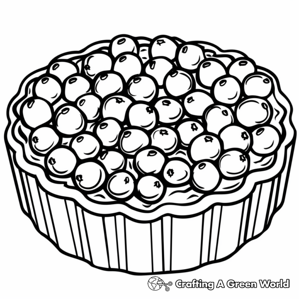 Thanksgiving Food Coloring Pages - Free & Printable!