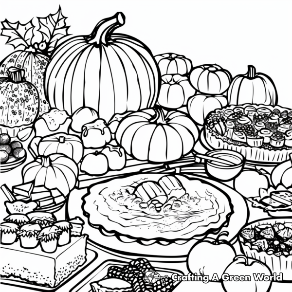 Free Cute Thanksgiving Coloring Pages - Free & Printable!