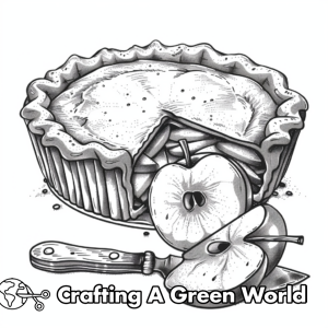 Thanksgiving Food Coloring Pages - Free & Printable!