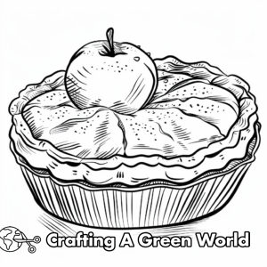 Thanksgiving Food Coloring Pages - Free & Printable!