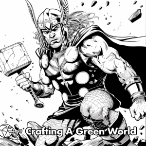 Thor Love And Thunder Coloring Pages - Free & Printable!