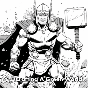 Thor Love And Thunder Coloring Pages - Free & Printable!