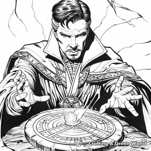 Doctor Strange Coloring Pages - Free & Printable!