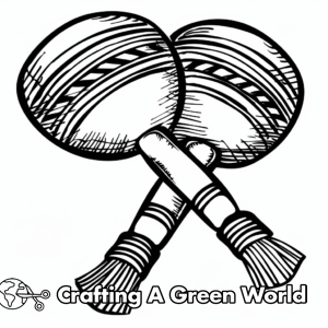 Maracas Coloring Pages - Free & Printable!